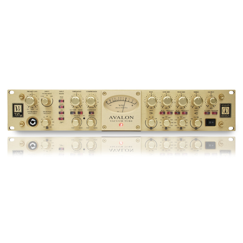 Avalon VT-737 SP Röhren Channelstrip Gold - MeinMic - Professional Au ...