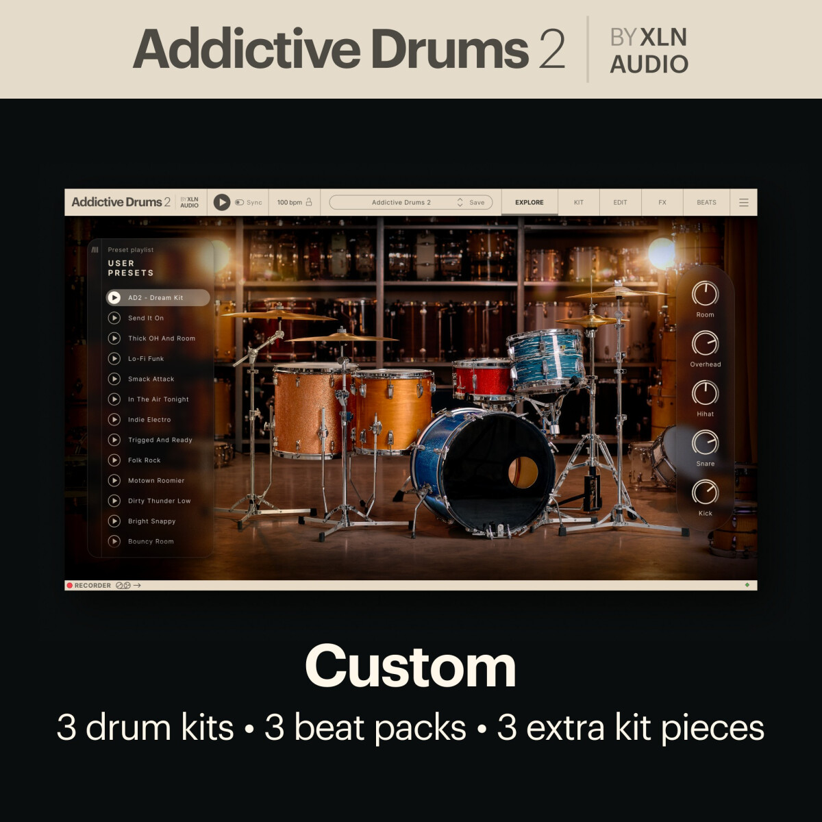 Addictive Drums 2: Custom - MeinMic - Professional Audio Shop & Servi ...