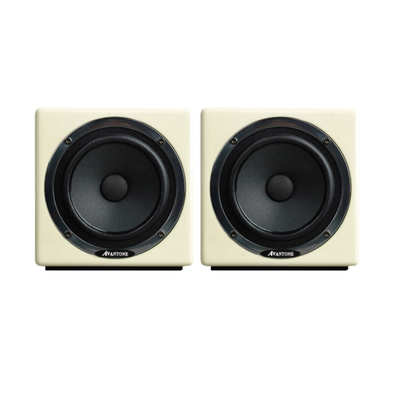 Avantone Pro MixCube Active studio monitor Cream (pair) - Professiona ...