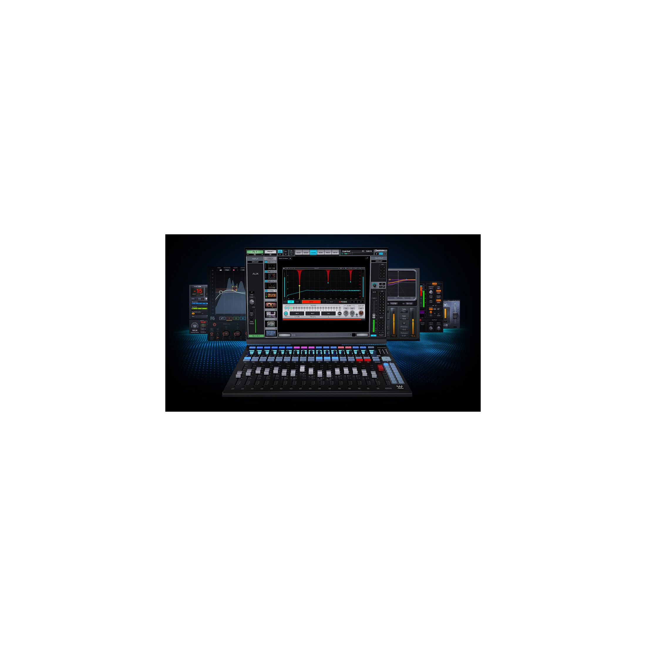 Waves eMotion LV1 Live Mixer – 64 St Ch. - MeinMic - Professional Aud ...