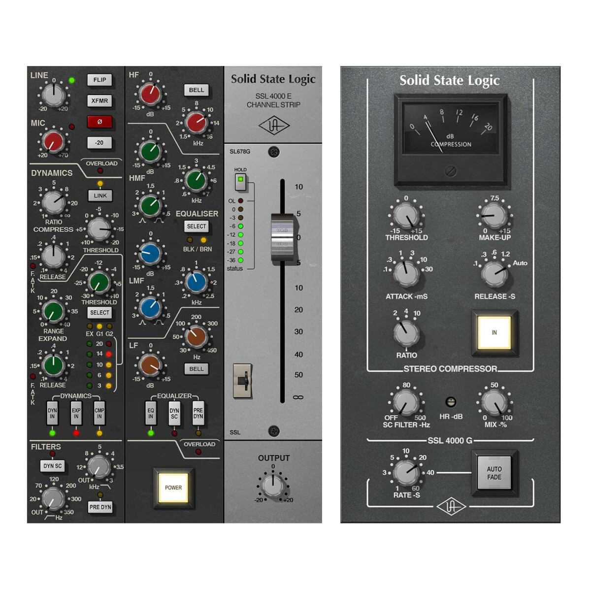 UAD SSL 4000 Series Console Bundle - MeinMic - Professional Audio Sho ...